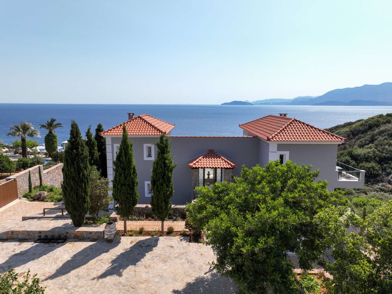 RENOVATED VILLA NEAR BEACH WITH PANORAMIC SEA VIEWS FOR SALE IN AGIOS ...